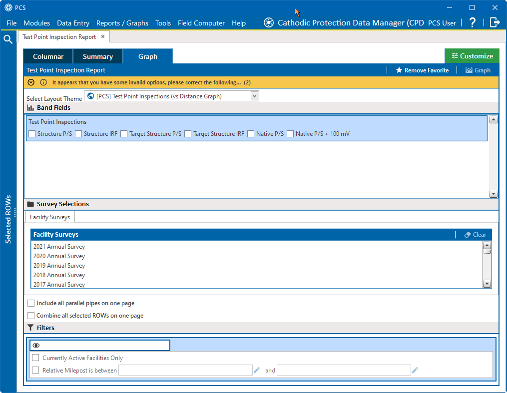 Work with Graph Style Reports