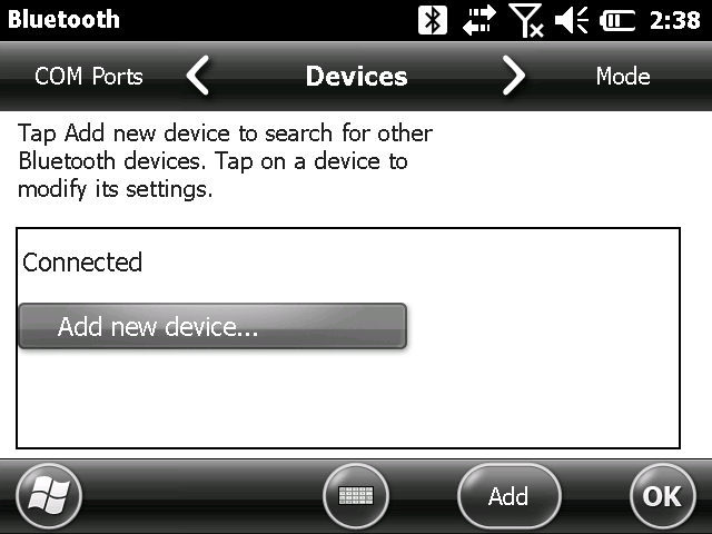 How to Use Bluetooth Utility to Connect Allegro to Microsensys RFID Pen