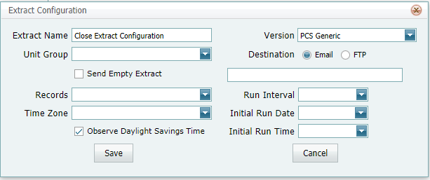Creating Extract Reports