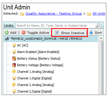 How to Hide Inactive Channels from Current Data View