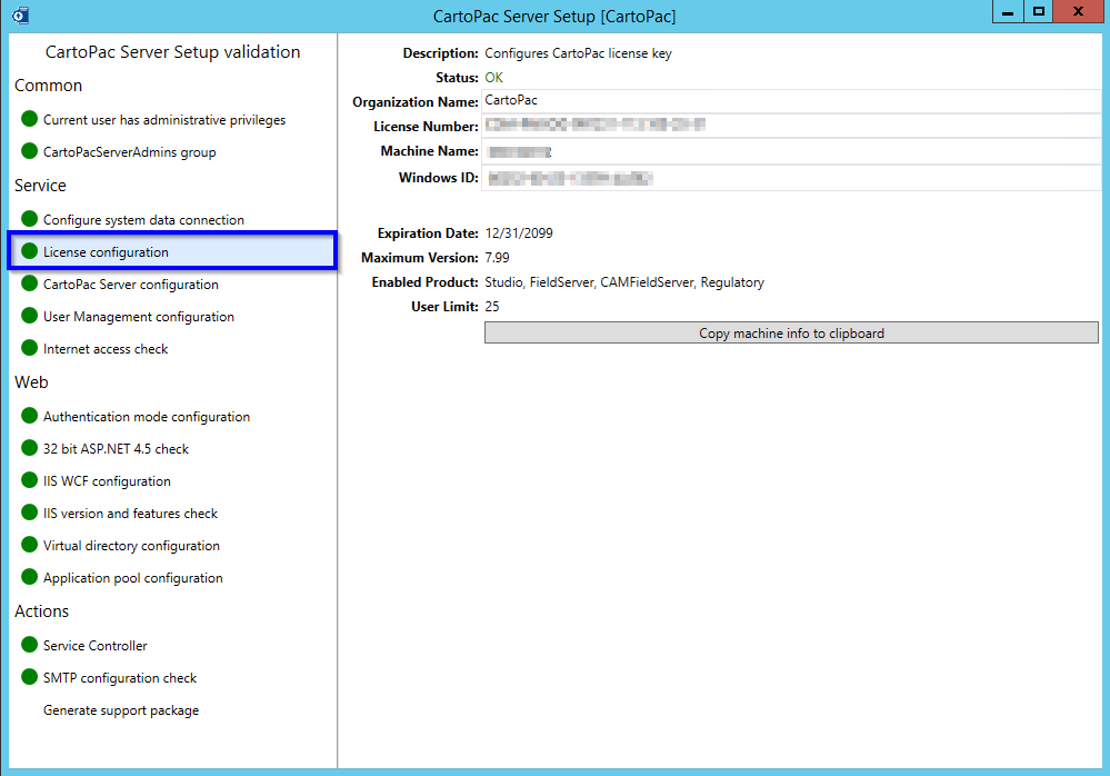 Register a Server License