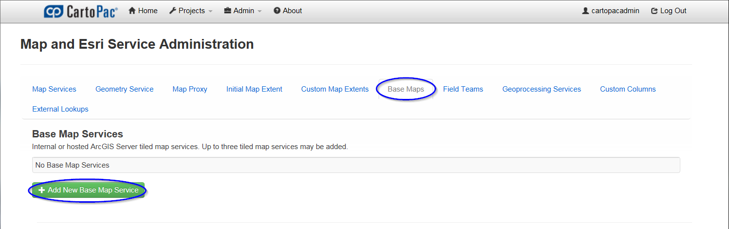Set a Custom Basemap