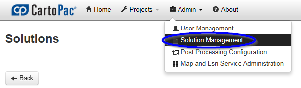 Solution Management