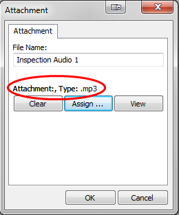 Attachment Control Field Workflow