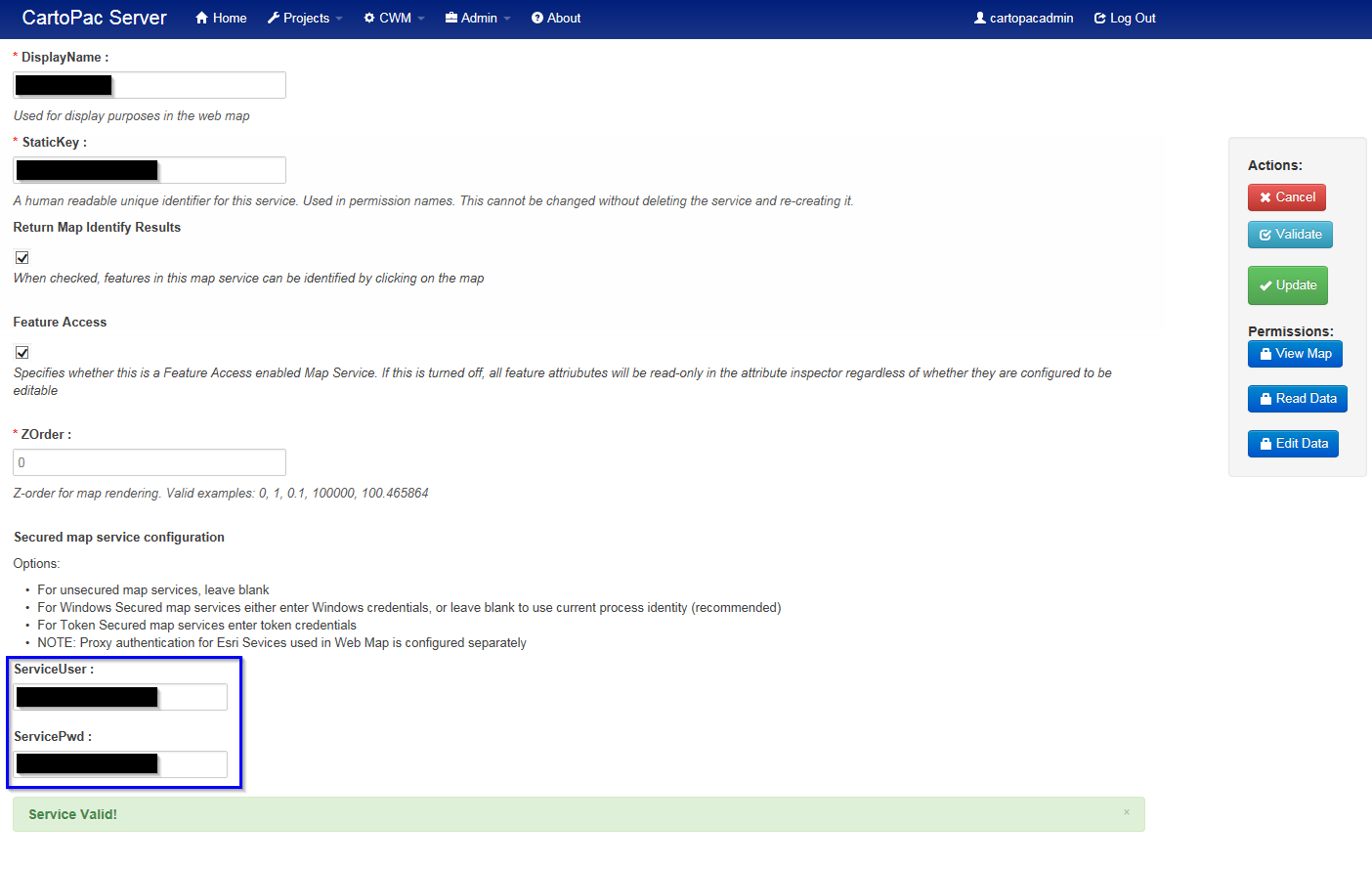 Grayed Out Sign In Screen