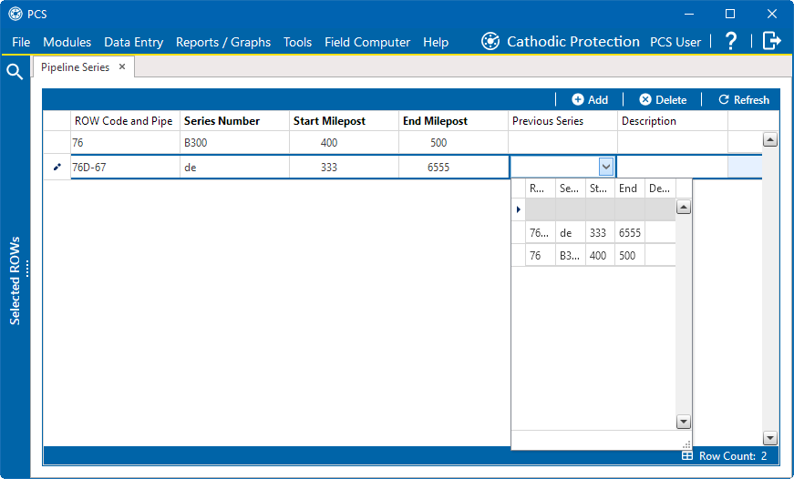 Add and Apply Pipeline Series
