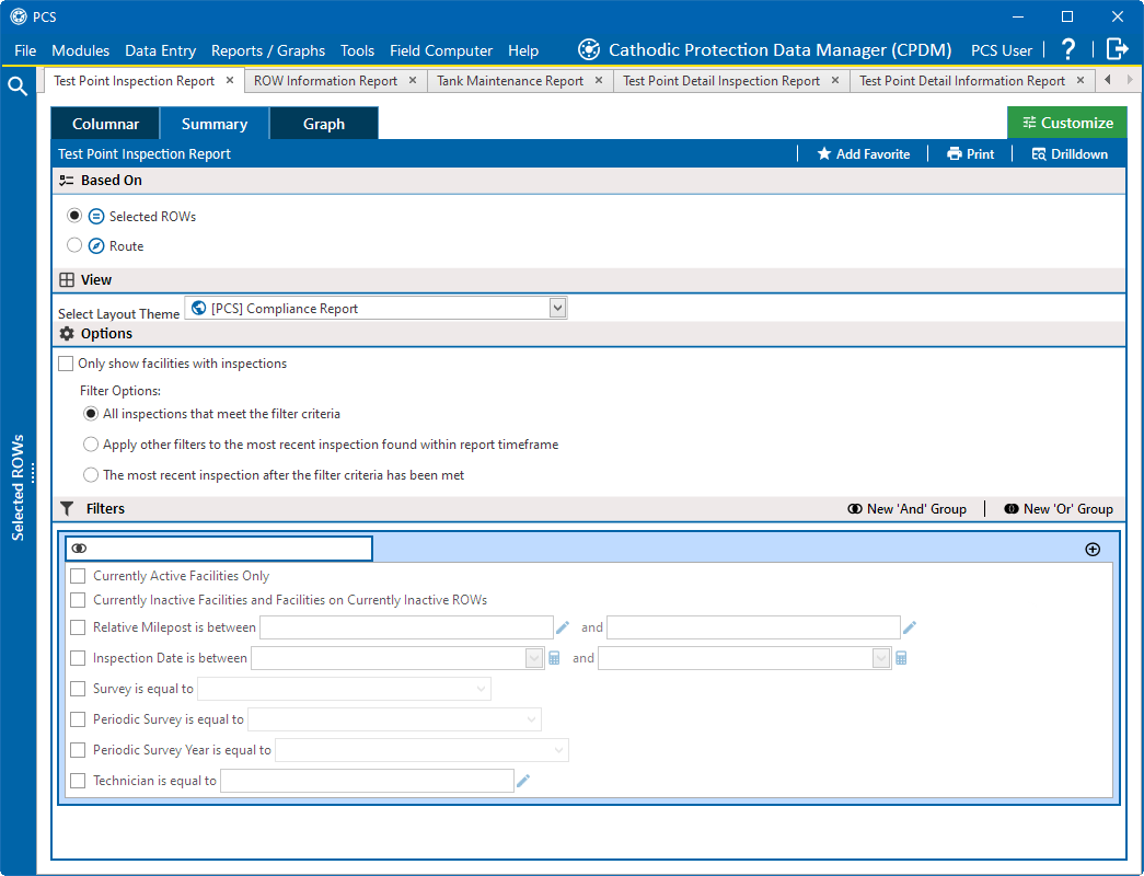 Work With Summary Style Reports