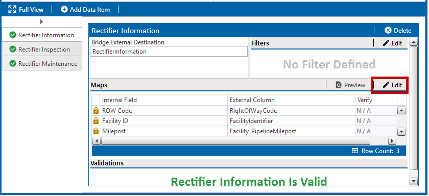 Create an External Bridge Definition